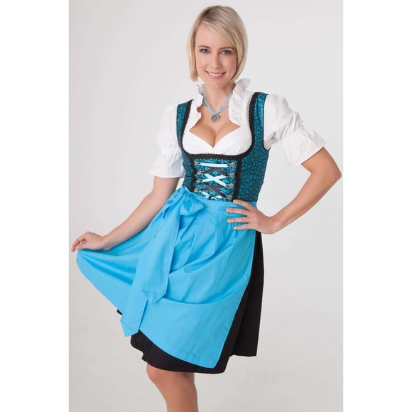 Dirndls | 3 Pcs German Waitress Dirndl Oktoberfest Dress 46 16us | Poshmark